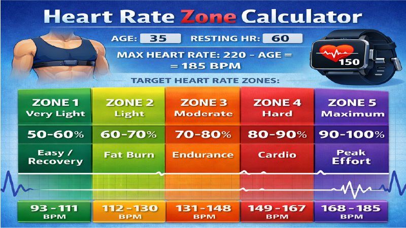 Heart Rate Zone Calculator