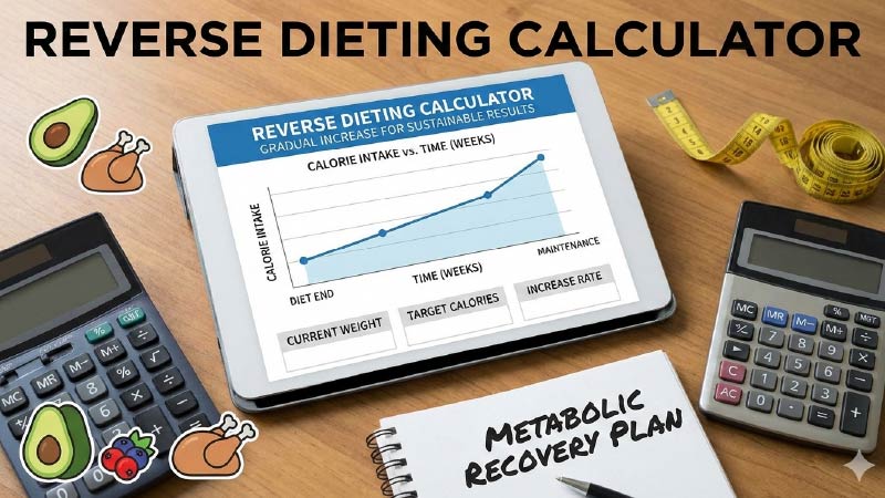Reverse Dieting Calculator - Post-Diet Calorie Plan